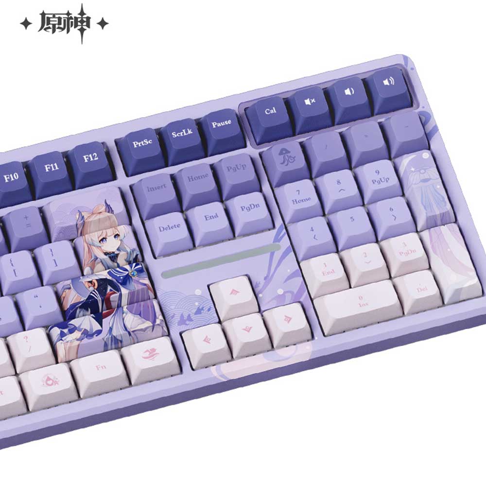Genshin Impact Sangonomiya Kokomi Mechanical Keyboard – GENSHINGO