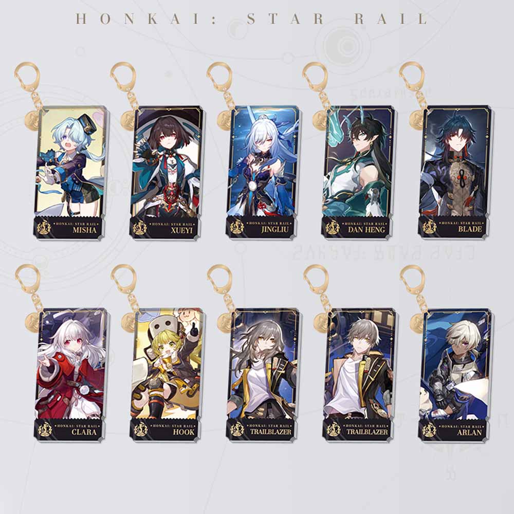 Honkai: Star Rail Destruction Path Character Keychain – GENSHINGO