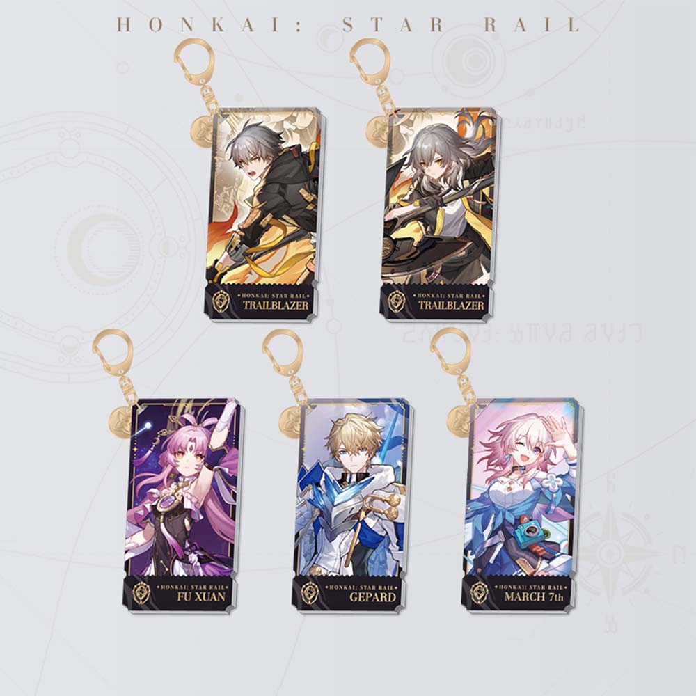 Honkai: Star Rail Preservation Path Character Keychain – GENSHINGO