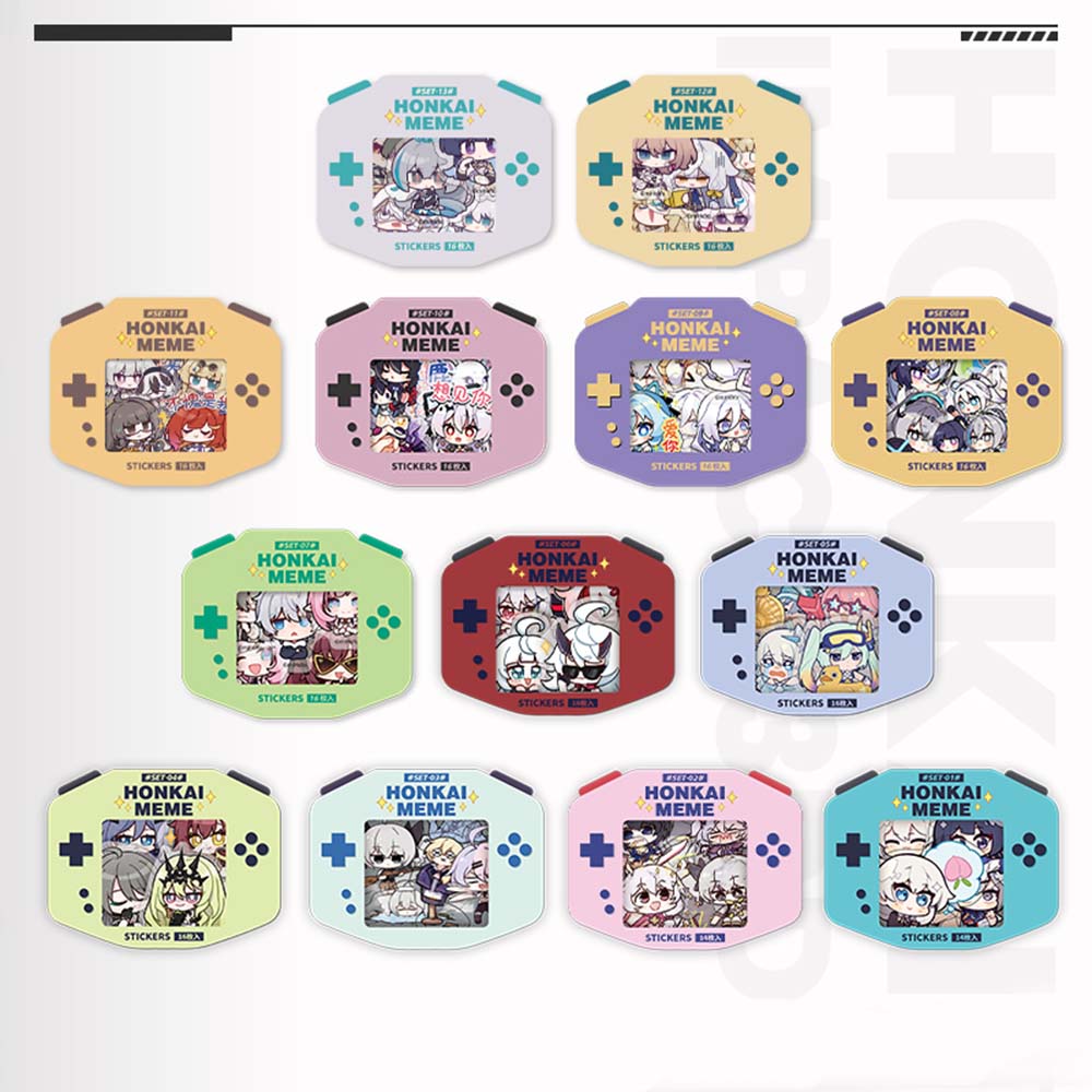 Honkai Impact 3rd Meme Sticker Pack Set – GENSHINGO