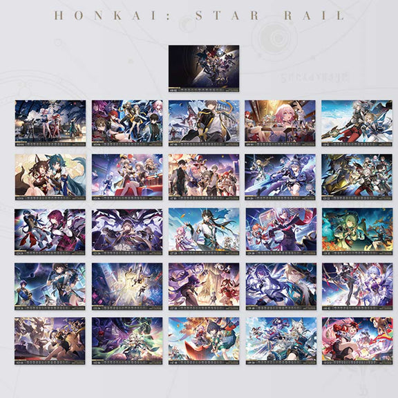 Honkai: Star Rail 2025 Desk Calendar – GENSHINGO