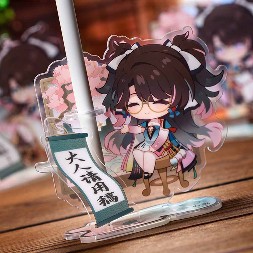 Wuthering Waves Resonator Theme Zhezhi Chibi Acrylic Pen Holder – GENSHINGO