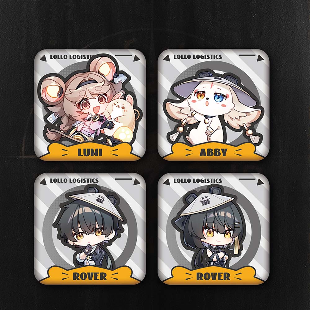 Wuthering Waves Lollo Logistics Series PU Badge – GENSHINGO