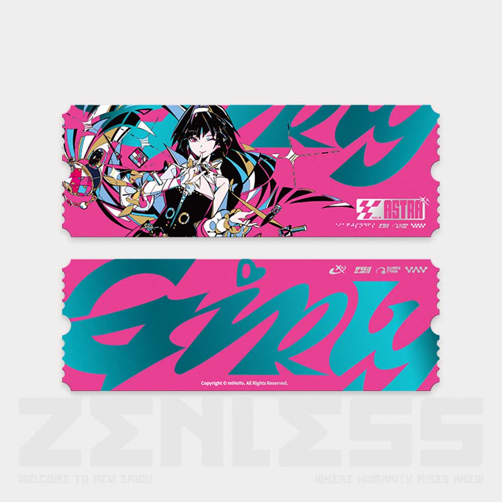 Zenless Zone Zero Be the Stars of Lyra Starlight Astra Ticket Set ...