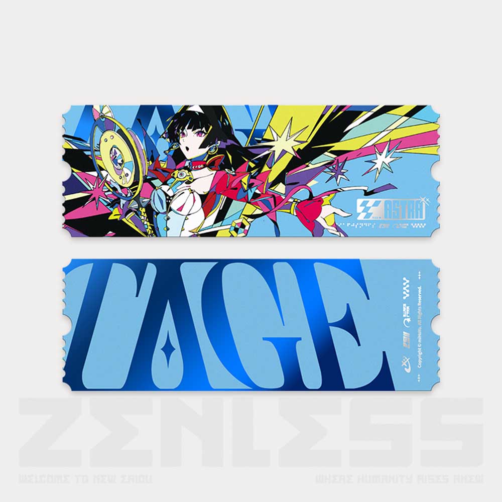 Zenless Zone Zero Be the Stars of Lyra Starlight Astra Ticket Set ...