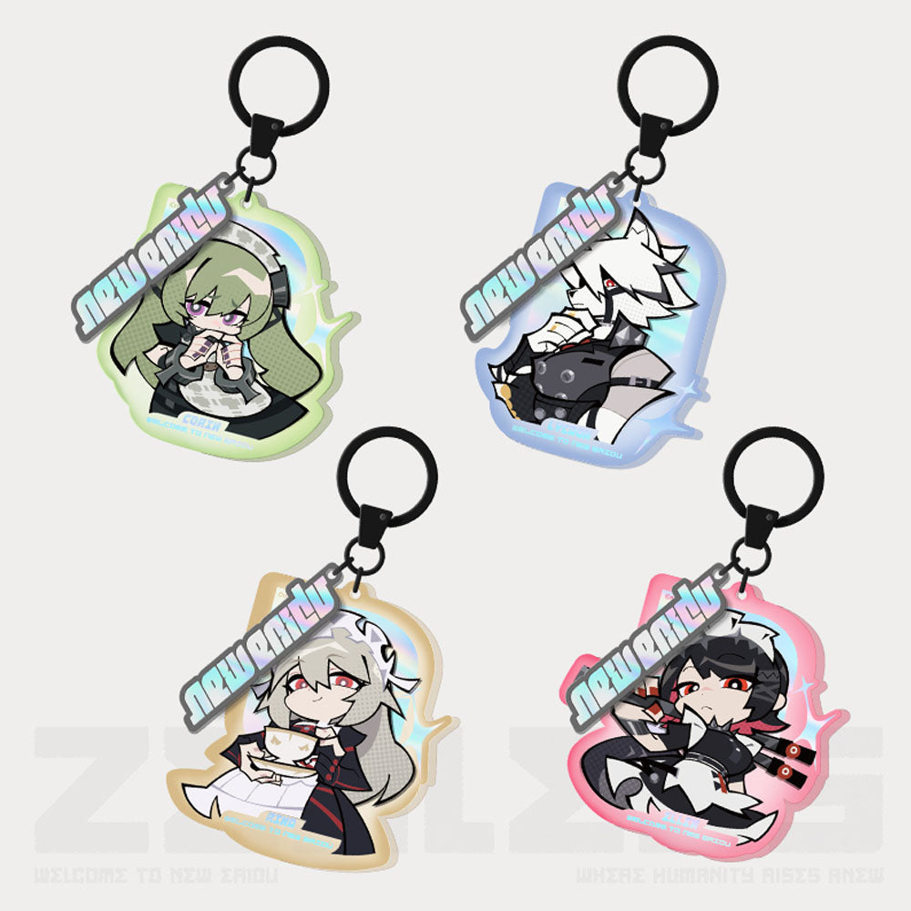 Zenless Zone Zero Victoria Housekeeping Q Version Acrylic Pendant ...